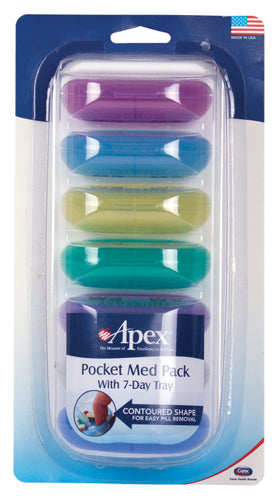 Pocket Med Pack w/ 7-Day Tray | Precision Lab Works