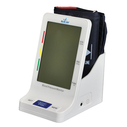 Blue Jay Perfect Measure Talking Blood Pressure Monitor – Big Digit LCD ...